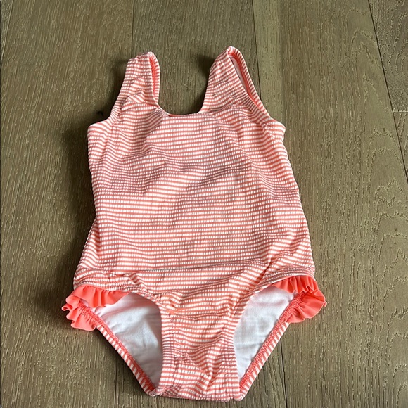 Cat & Jack | Swim | Striped Pink Kids Swimsuit | Poshmark